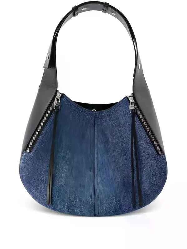 Alexander McQueen Denim Shoulder Bag