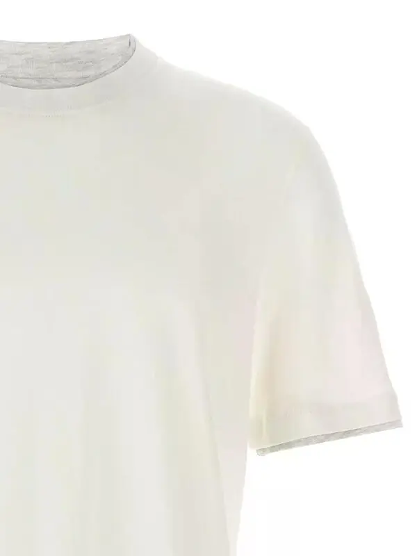 Brunello Cucinelli Faux-layered T-shirt
