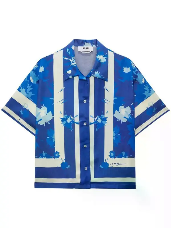 MSGM Printed Shirt