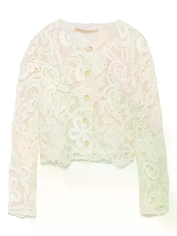 Ulla Johnson Lace Jacket - Neutrals