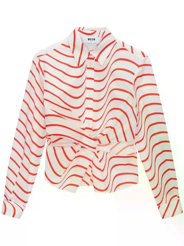 MSGM Printed Blouse