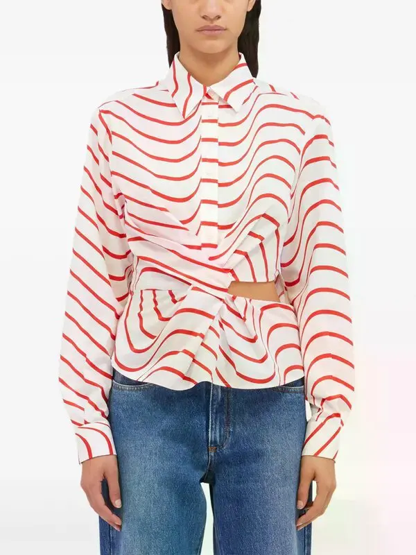 MSGM Printed Blouse
