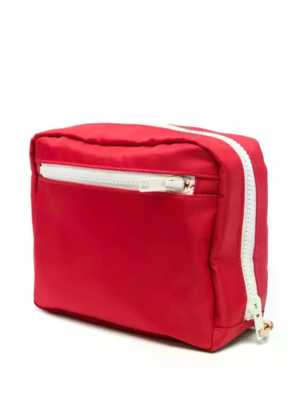 FLOYD Logo-print Wash Bag - Red