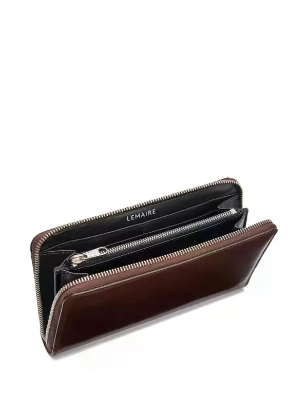 LEMAIRE Patina Wallet - Brown