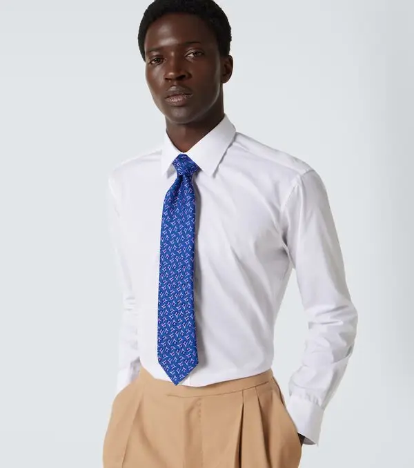 Charvet Silk Jacquard Neck Tie