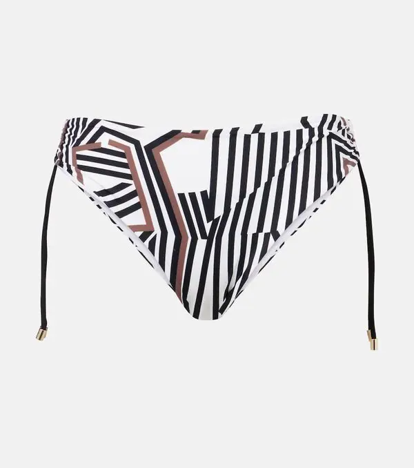 Max Mara Sibilla Printed Bikini Bottom - Multicoloured