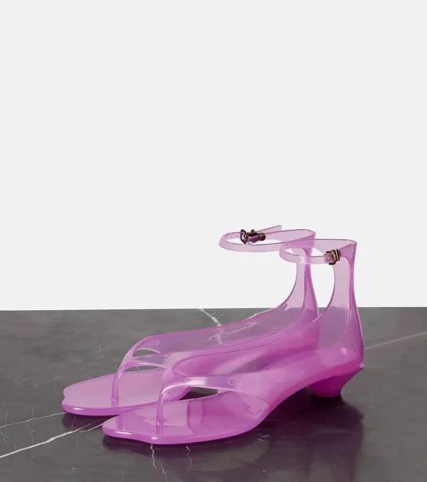Chloé Jelly Thong Sandals - Pink