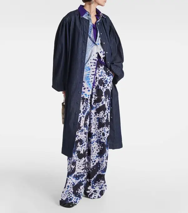 Dries Van Noten Denim Coat