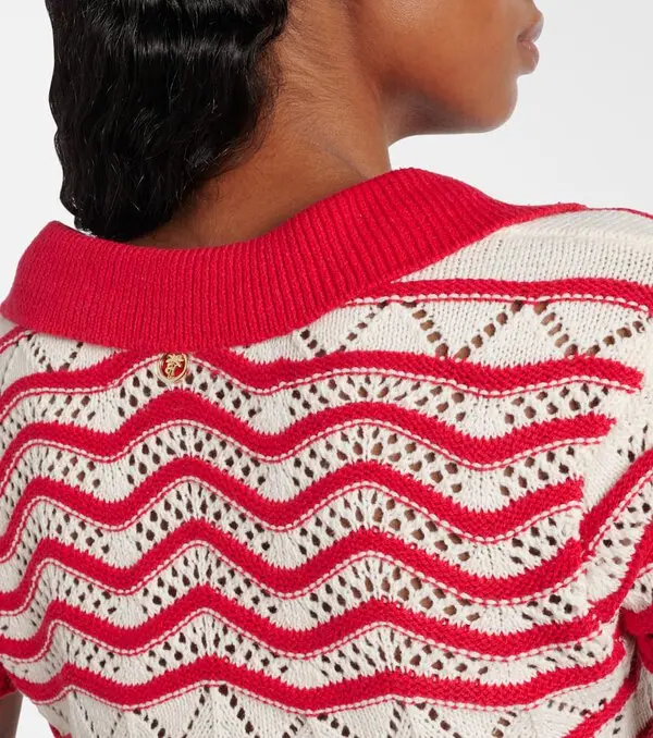 BANANHOT Coco Cropped Crochet Top