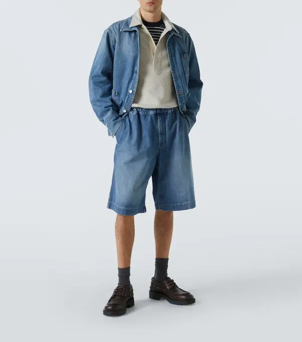 Plan C Indigo Denim Jacket