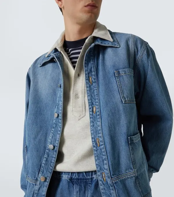 Plan C Indigo Denim Jacket