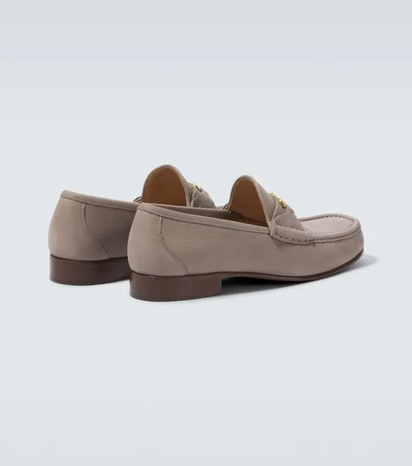 Valentino Garavani Vlogo Leather Loafers