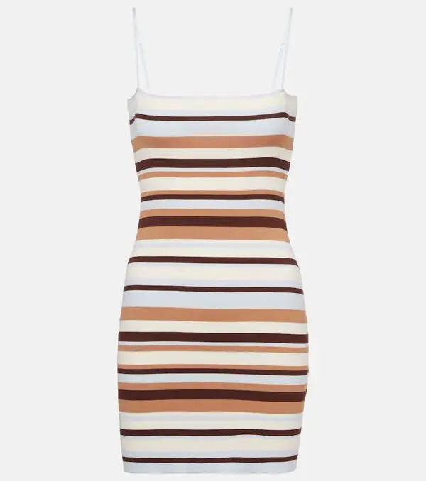 Faithfull The Brand Citara Knitted Minidress - Multicoloured