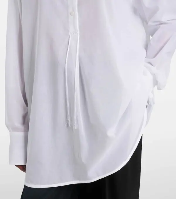 TOTEME Oversized Cotton Voile Shirt
