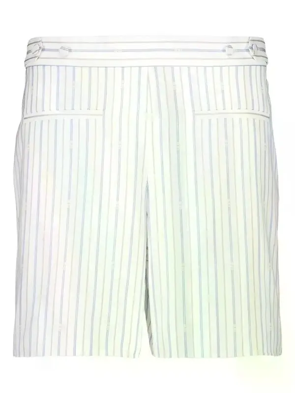 Alexander McQueen Striped Tailored Shorts