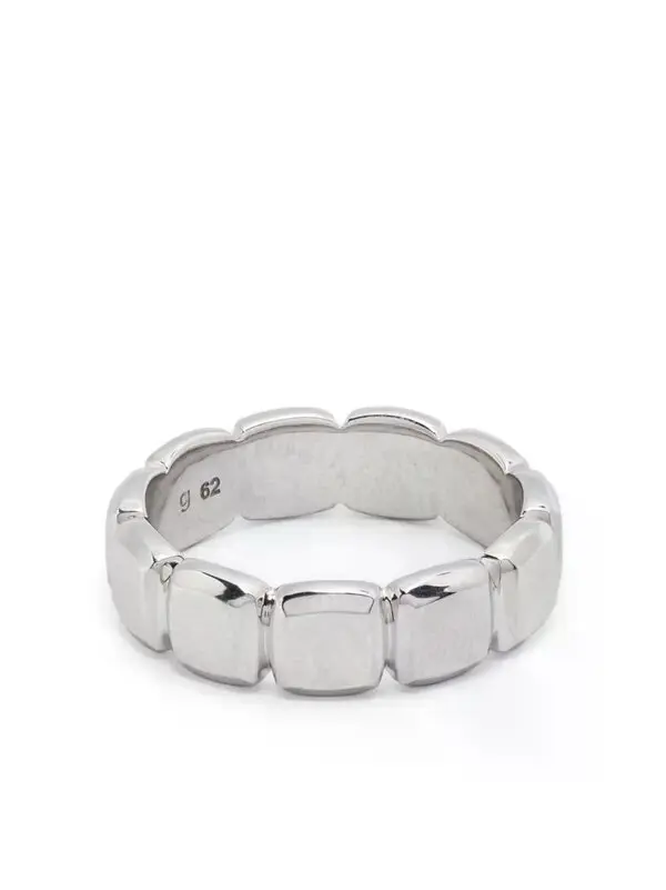 Tom Wood Cushion Band Ring - Silver