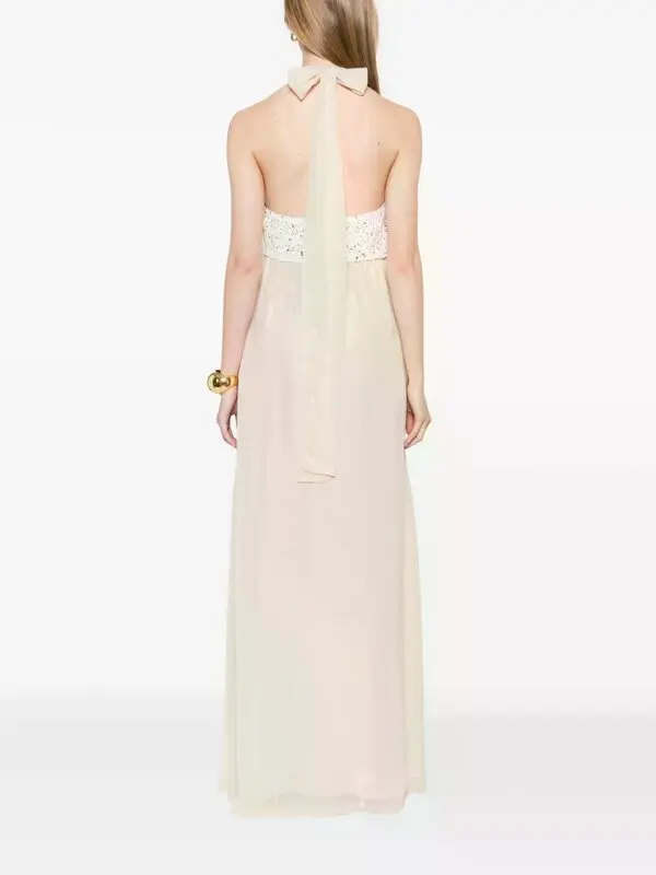 chinese dress ladies Panel Maxi Dress