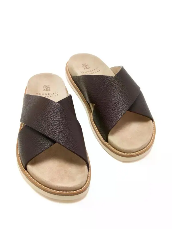 Brunello Cucinelli Leather Sandals