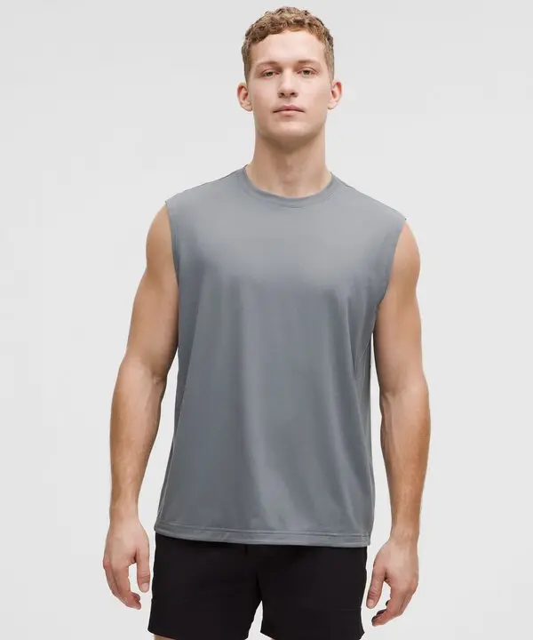Lululemon Easyset Training Sleeveless Shirt - Solar Grey