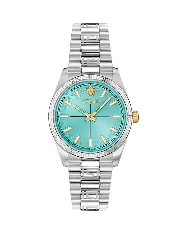 Versace Millenyium Watch - Blue/siver