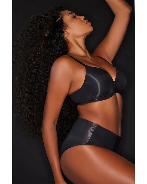 Natori Cloud Comfort Back Smoothing T Shirt Bra - Black