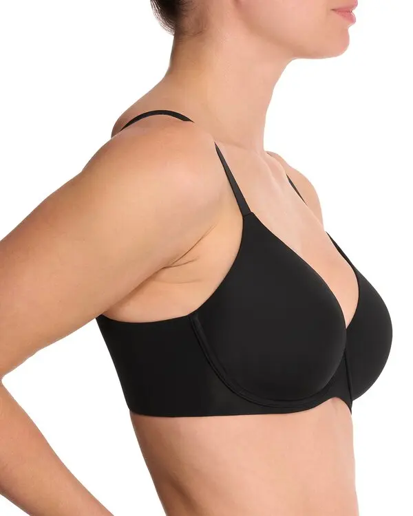 Natori Cloud Comfort Back Smoothing T Shirt Bra - Black