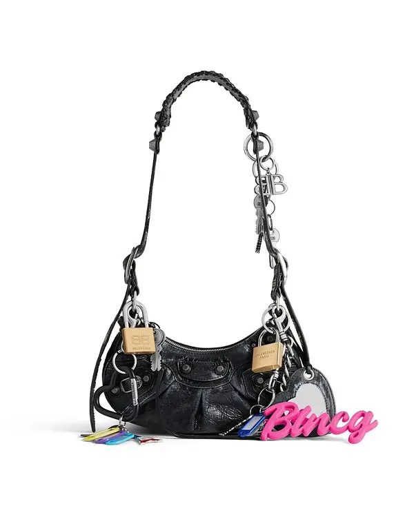 Balenciaga Le Cagole Shoulder Bag With Charms