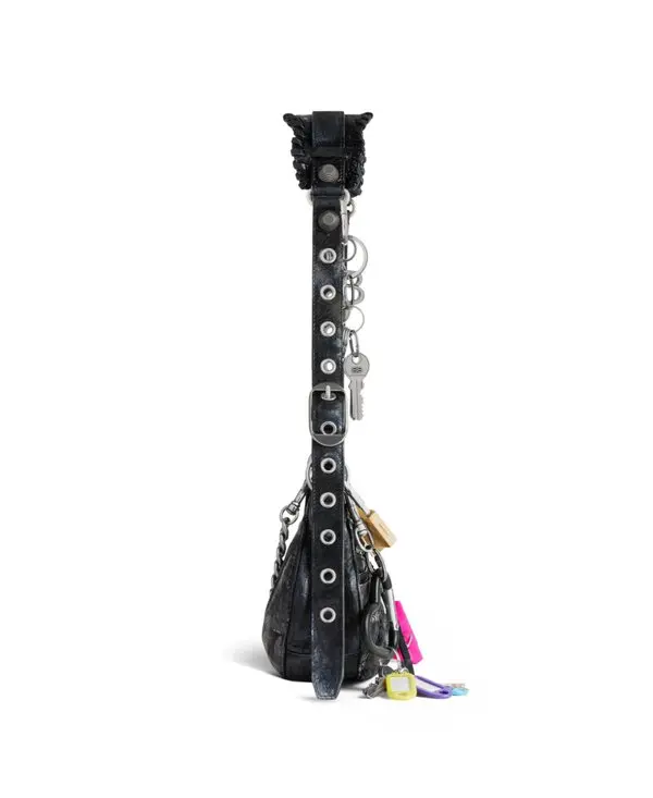 Balenciaga Le Cagole Shoulder Bag With Charms