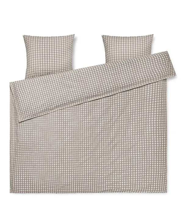 JUNA Baek & Bolge Duvet Cover Set - Grey/birch