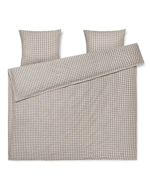 JUNA Baek & Bolge Duvet Cover Set - Grey/birch