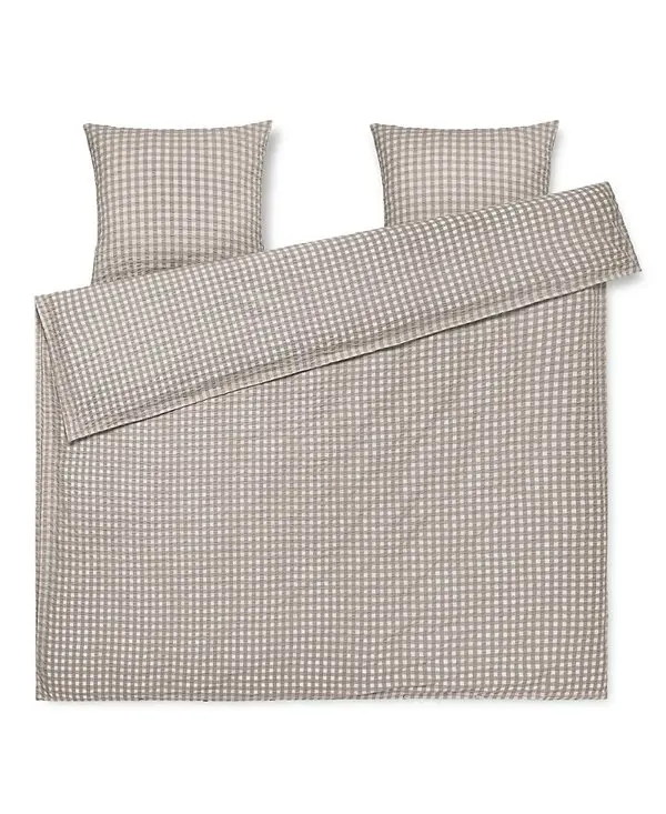 JUNA Baek & Bolge Duvet Cover Set - Grey/birch