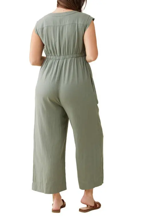 Ingrid & Isabel® Sleeveless Maternity Jumpsuit