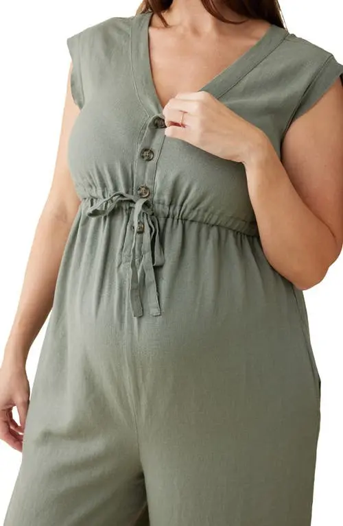 Ingrid & Isabel® Sleeveless Maternity Jumpsuit