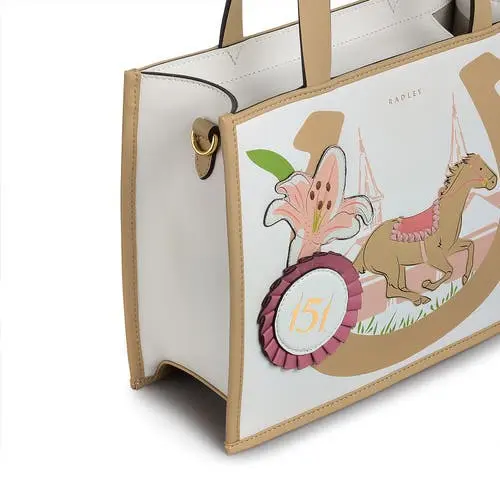 RADLEY Kentucky Derby Open Top Satchel Bag