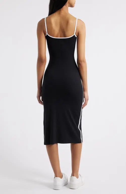 Boys Lie Back To Basics Bedrock Ribbed Dress - Black | Editorialist