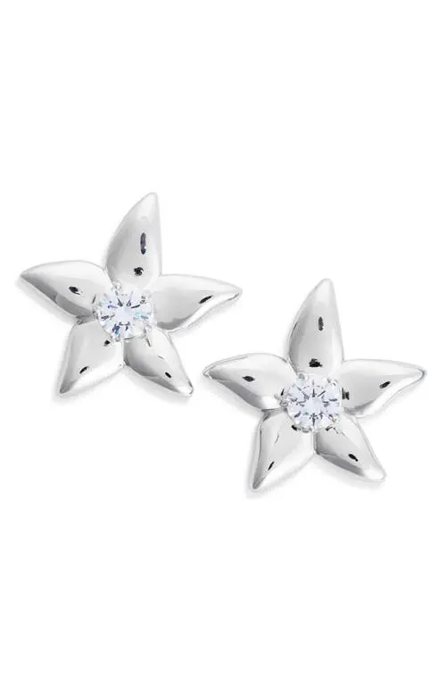 Collina Strada Starlink Stud Earrings - Crystal Clear