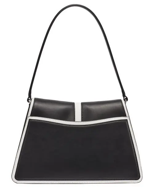 Karl Lagerfeld Paris Mercerie Shoulder Bag - Black/white