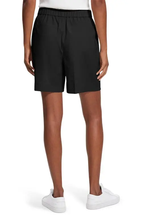 Theory Linen Blend Shorts