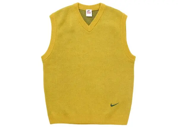 Supreme Sweater Vest - Yellow