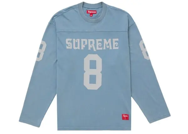 Supreme Affiliated Long Sleeve Football Top - Slate