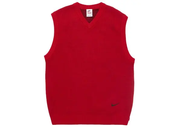 Supreme Nike Sweater Vest - Red