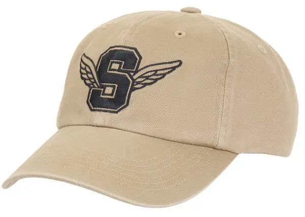 Supreme Wings Logo 6-panel Cap - Brown