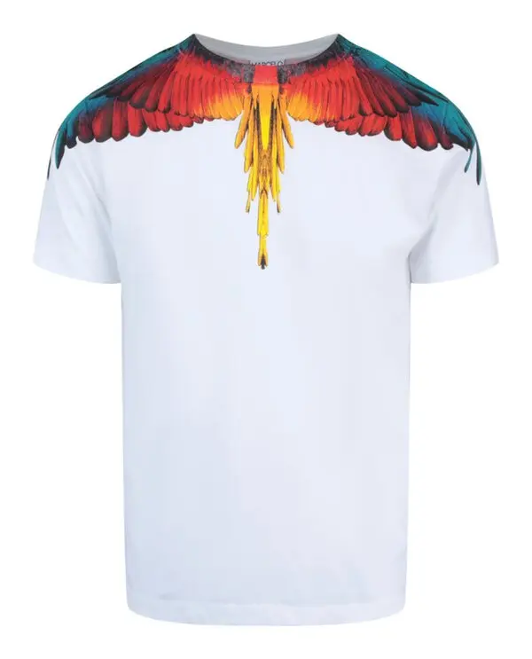 MARCELO BURLON COUNTY OF MILAN Icon Wings Graphic T-shirt - White