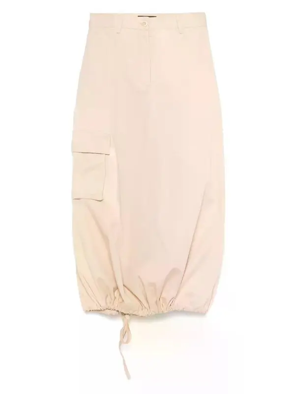 Fabiana Filippi Cargo Maxi Skirt - Neutrals