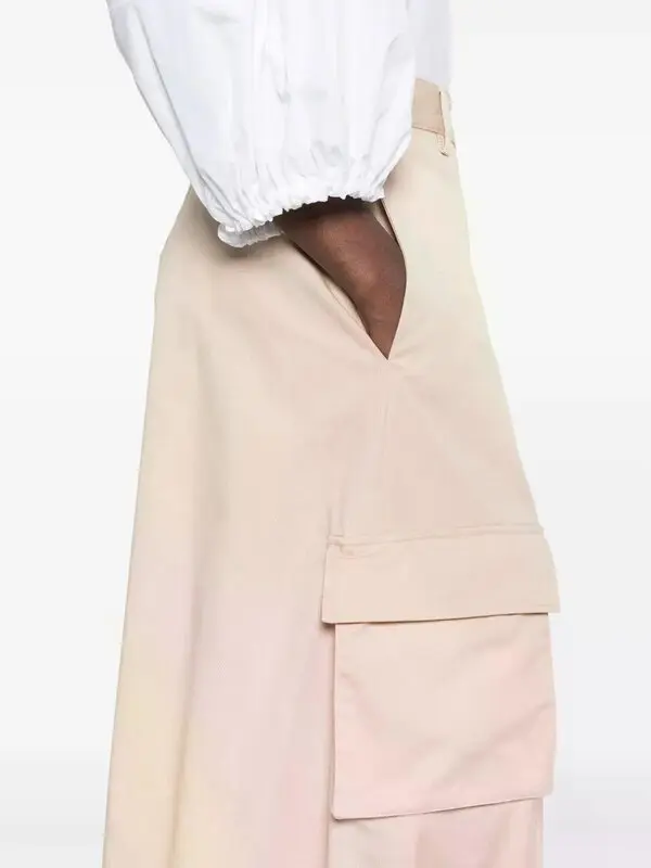Fabiana Filippi Cargo Maxi Skirt - Neutrals