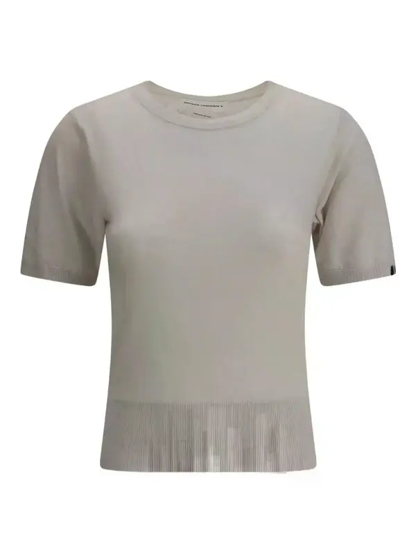 Extreme Cashmere Logo-tag T-shirt