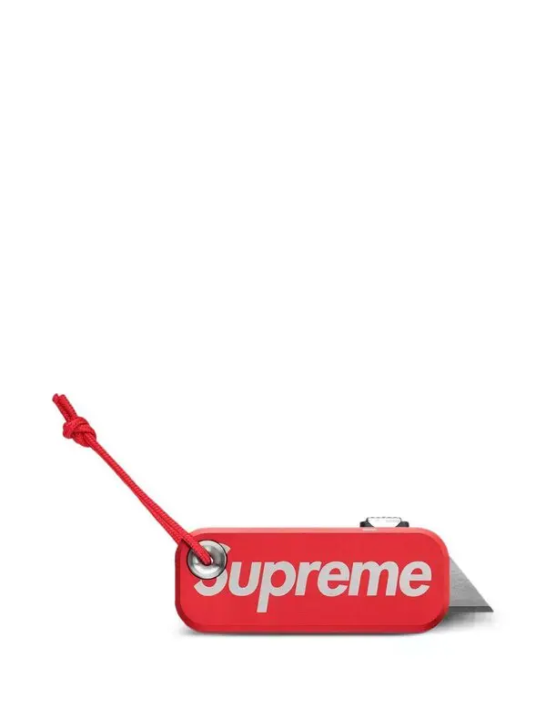 Supreme X James Brand Palmer Utility Knife - Red