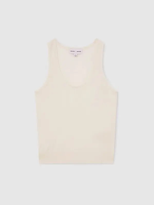 REISS X Les 100 Ciels Kai Wool Knit Vest