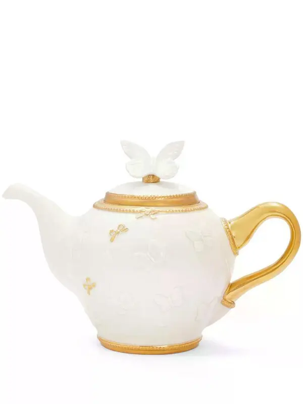 VILLARI Butterfly Teapot - White
