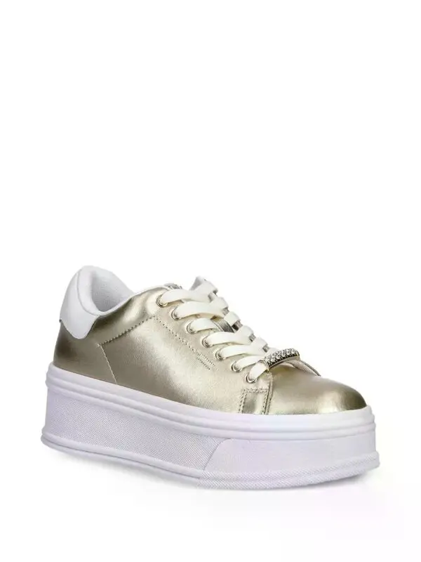 Liu Jo Metallic Platform Sneakers
